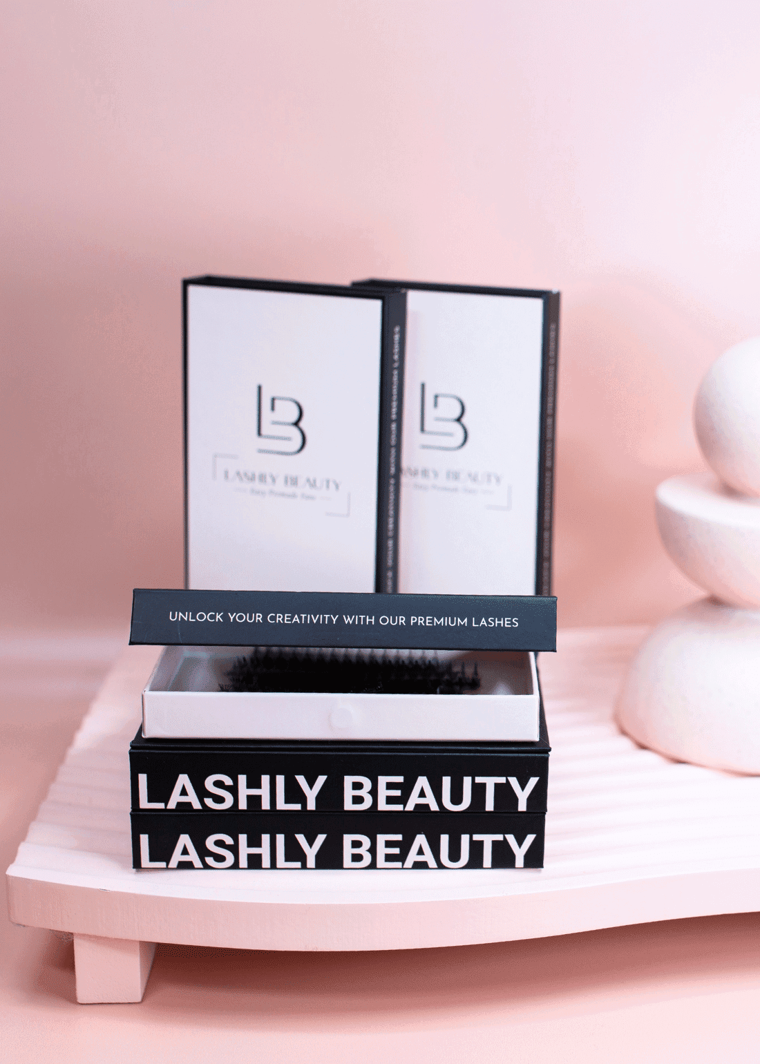 10D Easy Promade Fans - 1000 fan – Lashly Beauty